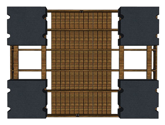 Ensemble de quais 4'x16' Semi-flottant, 4'x16' flottant et 10'x16 ... Ensemble de quais 4'x16' Semi-flottant, 4'x16' flottant et 10'x16 ...